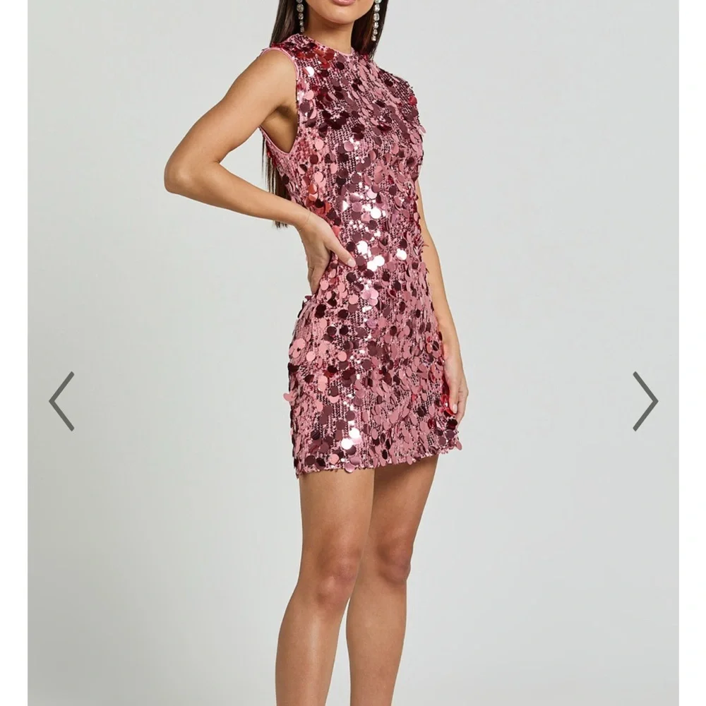 Showpo. | Dresses | Showpo Tracy Mini Dress Disc Sequin Shift Dress In ...